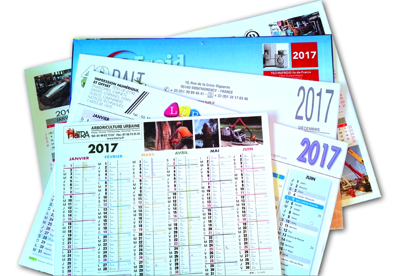 Calendriers - LFI façonnage